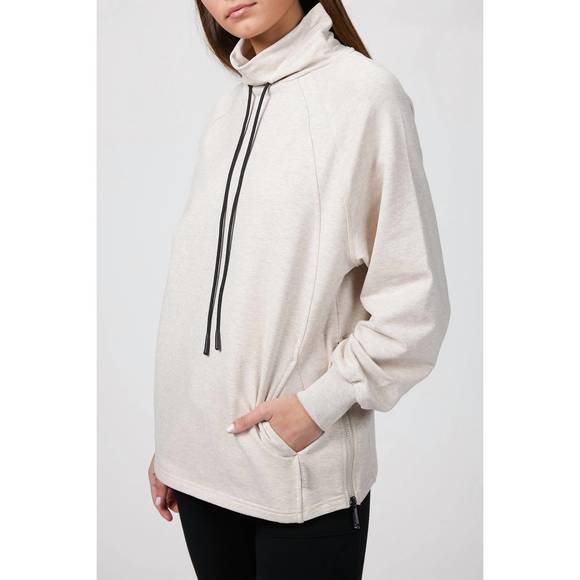 Varley | Tops | New Varley Atlas Sweater In Silver Grey | Poshmark